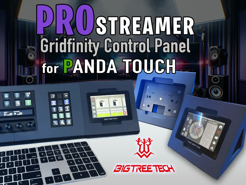 Pro Streamer - BigTreeTech Panda Touch - Free 3D Print Model - MakerWorld
