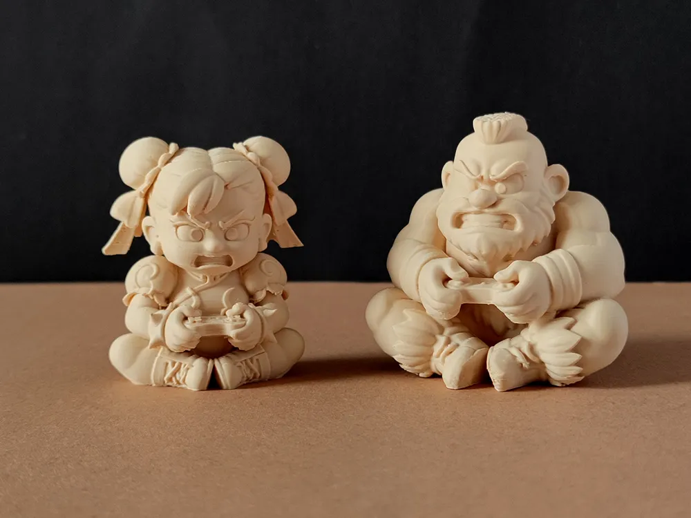 Street Fighter series Zangief&Chun-Li - Free 3D Print Model - MakerWorld