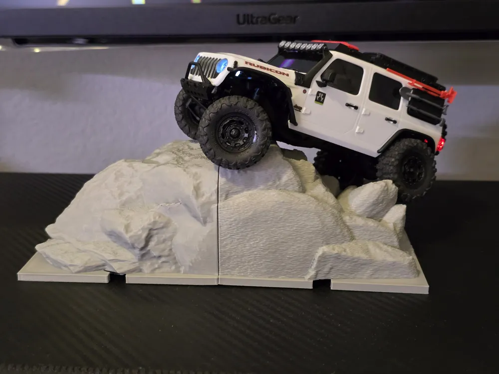 Rocha para Mini Pista de Crawler de Mesa SCX-30 - Modelo gratuito para ...