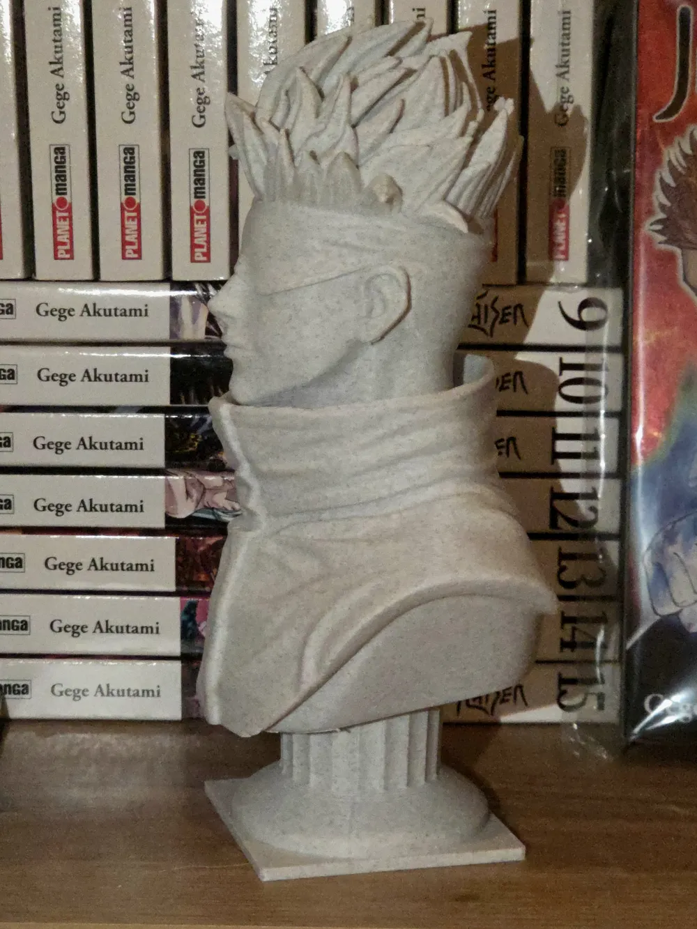 Bust of Satoru Gojo - Jujutsu Kaisen - Free 3D Print Model - MakerWorld