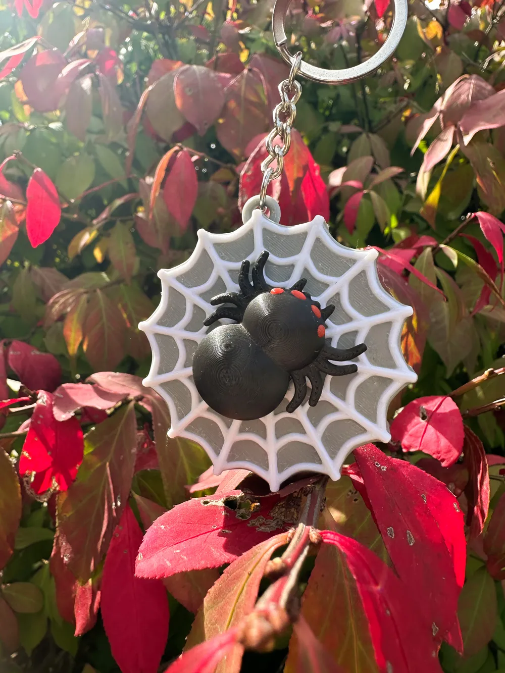 Spider Clicker Keychain by Stardust3D MakerWorld: Download Free 3D Models