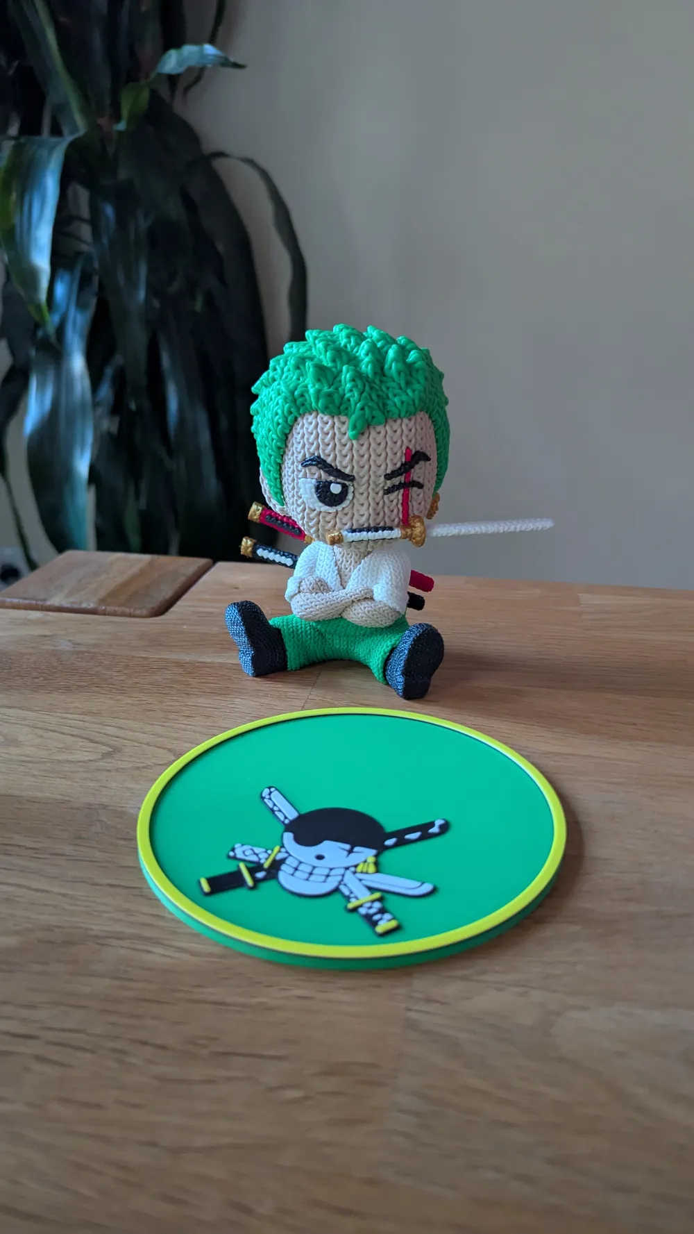 Display Base for Zoro knitted - One Piece - Free 3D Print Model ...