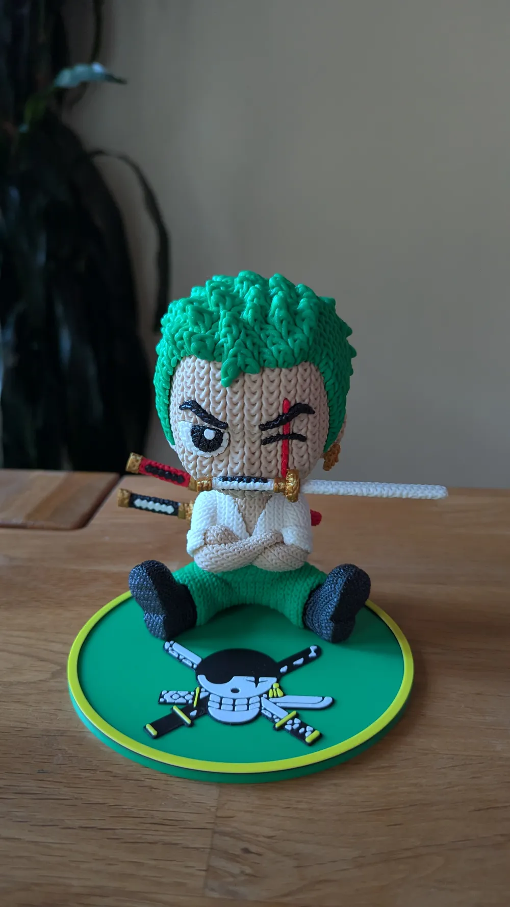 Display Base for Zoro knitted - One Piece - Free 3D Print Model ...