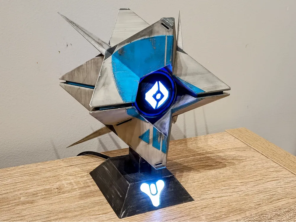 Destiny 2 Stalwart Ghost Shell with LED Eye/Base by ASTDrones ...