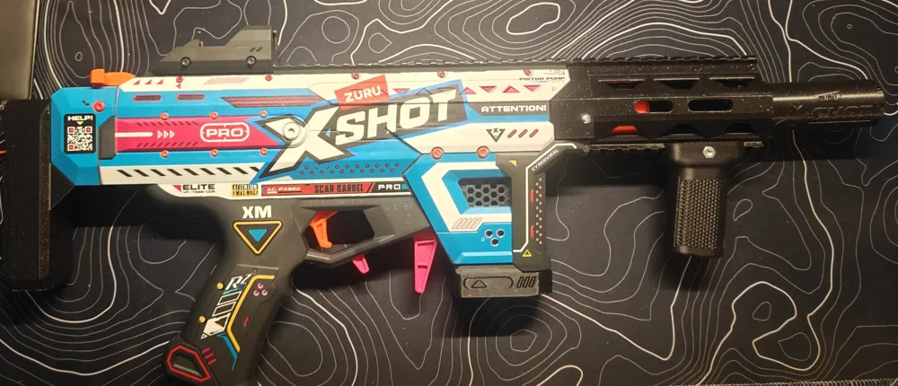 X Shot AEB MPP Short Barrel Shroud - Free 3D Print Model - MakerWorld