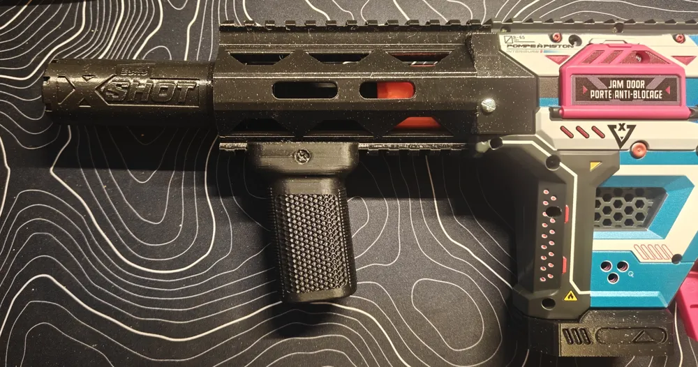 X Shot AEB MPP Short Barrel Shroud - Free 3D Print Model - MakerWorld