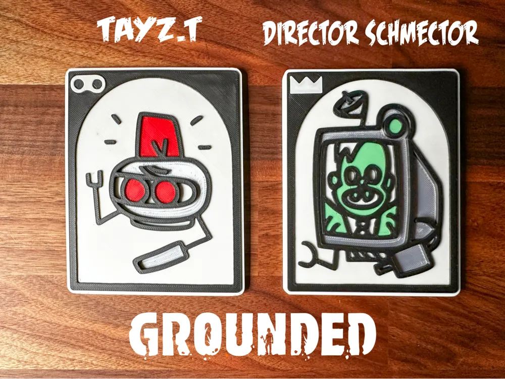 Grounded Creature cards 1 - Free 3D Print Model - MakerWorld