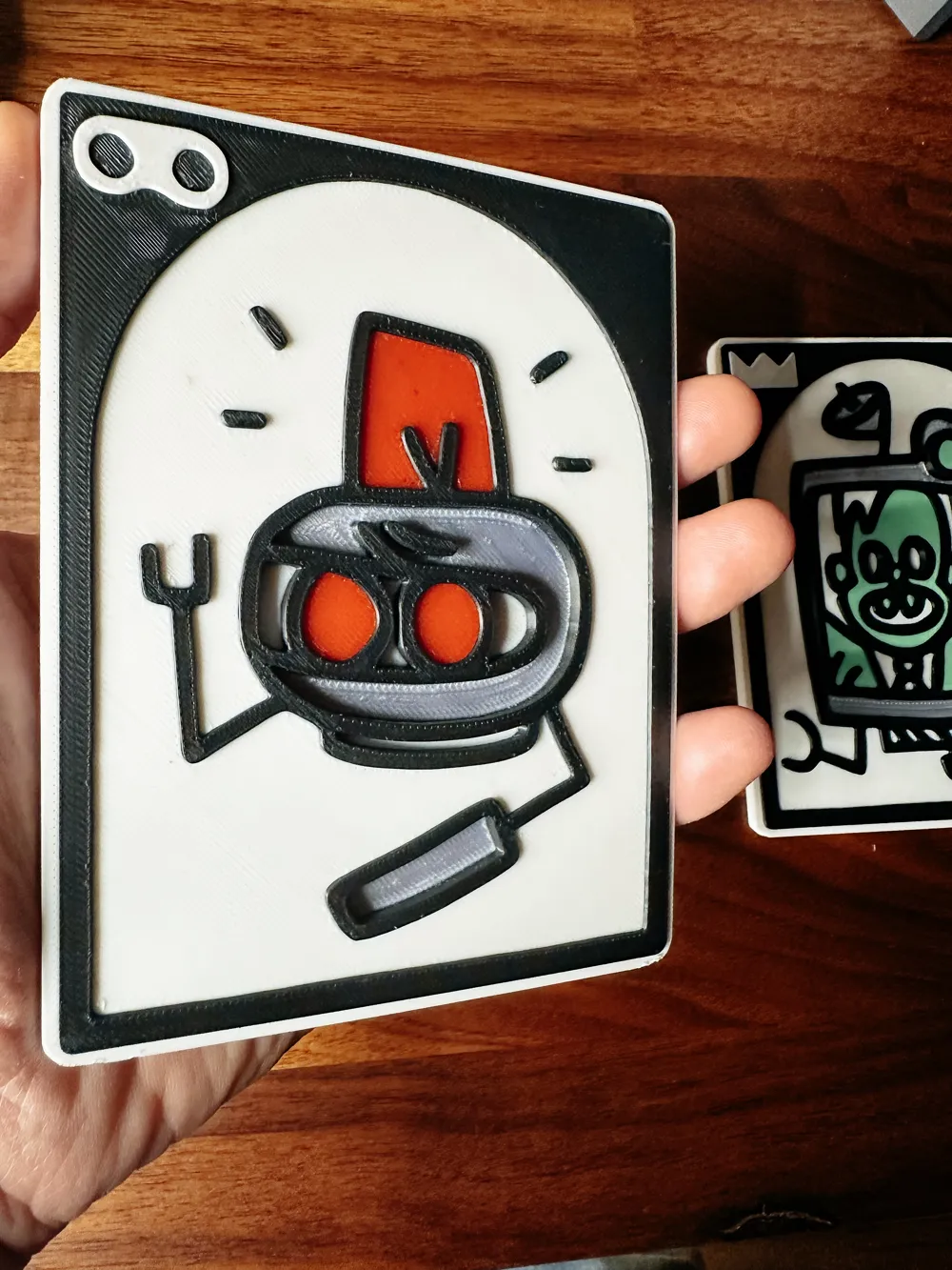 Grounded Creature cards 1 - Free 3D Print Model - MakerWorld