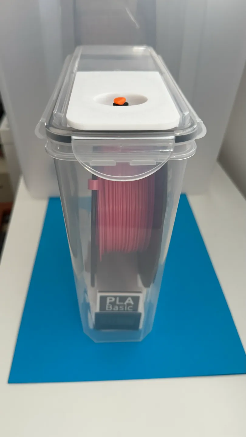 Lid for cereal box - PTFE connector / Zilo1 - Free 3D Print Model ...
