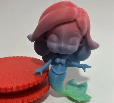 mermaid 3d print model download - MakerWorld