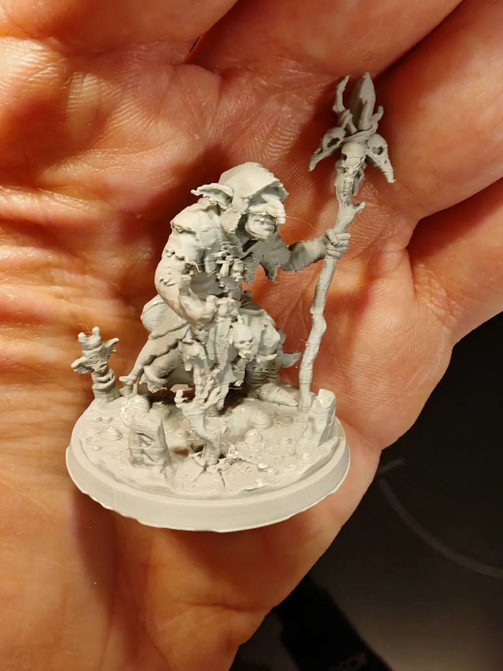 Goblin Shaman - Arcane Witch Doctor (32mm base) - Free 3D Print Model ...