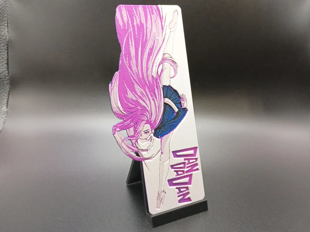 DanDaDan Aira Shiratori Marque-page - Modèle d'Impression 3D Gratuit ...