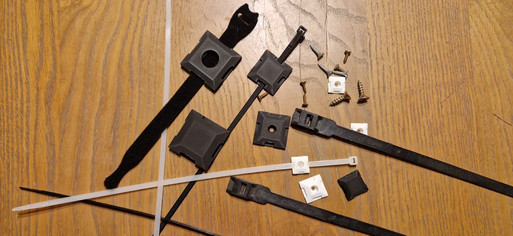 Cable Zip Tie Mount by d0kt0rgs3 - MakerWorld