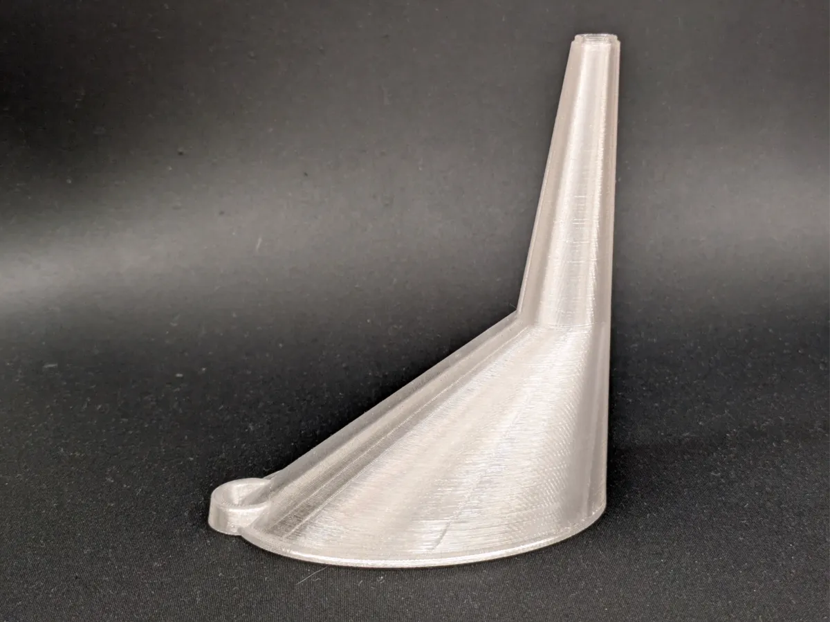 Oval funnel with vent by Ludov1c0 MakerWorld: Download Free 3D Models