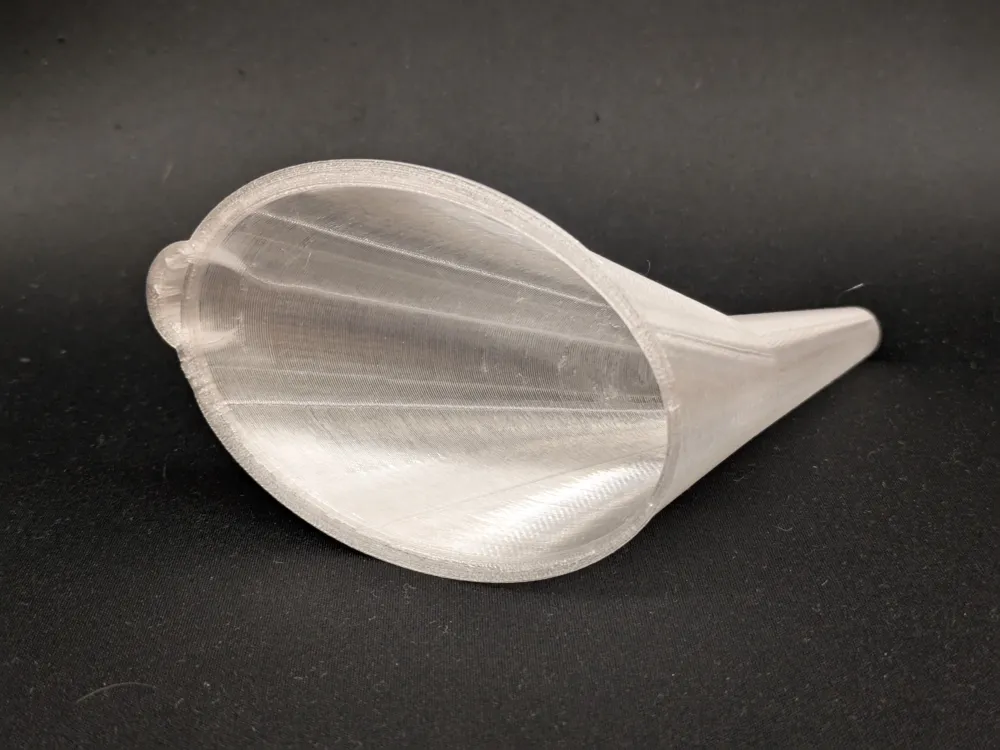 Oval funnel with vent by Ludov1c0 MakerWorld: Download Free 3D Models