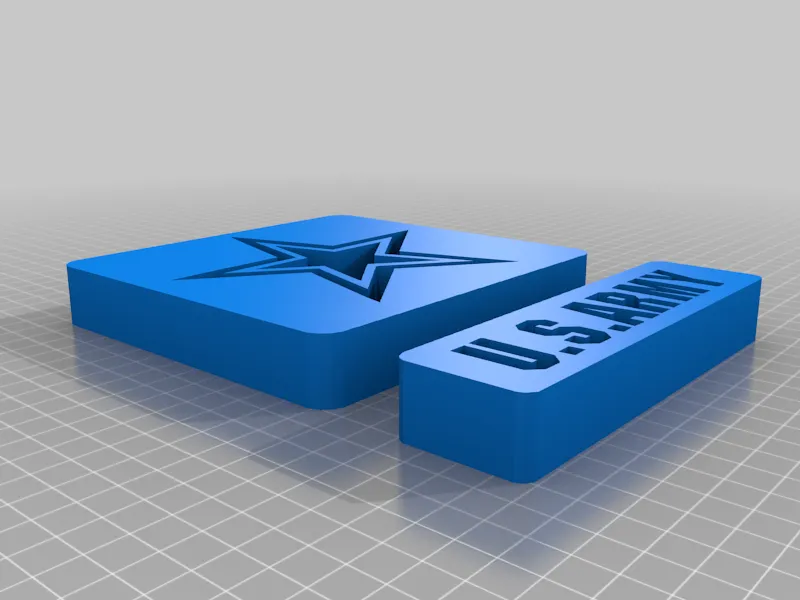 Multi Color US Army Logo by oliver1071 MakerWorld: Download Free 3D Models