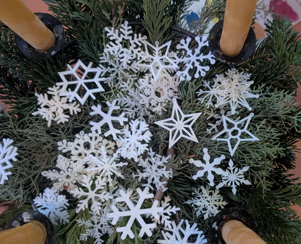 Snowflake Collection by jmf - MakerWorld