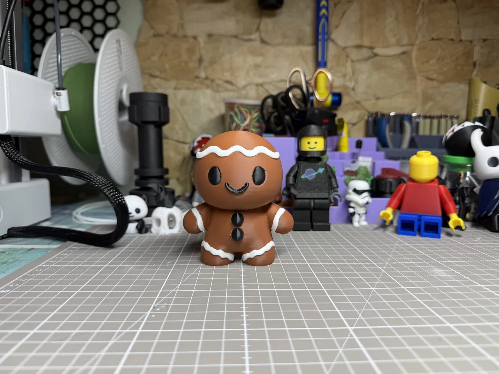 Gingy – The Gingerbread Cookie Buddy! - Free 3D Print Model - MakerWorld