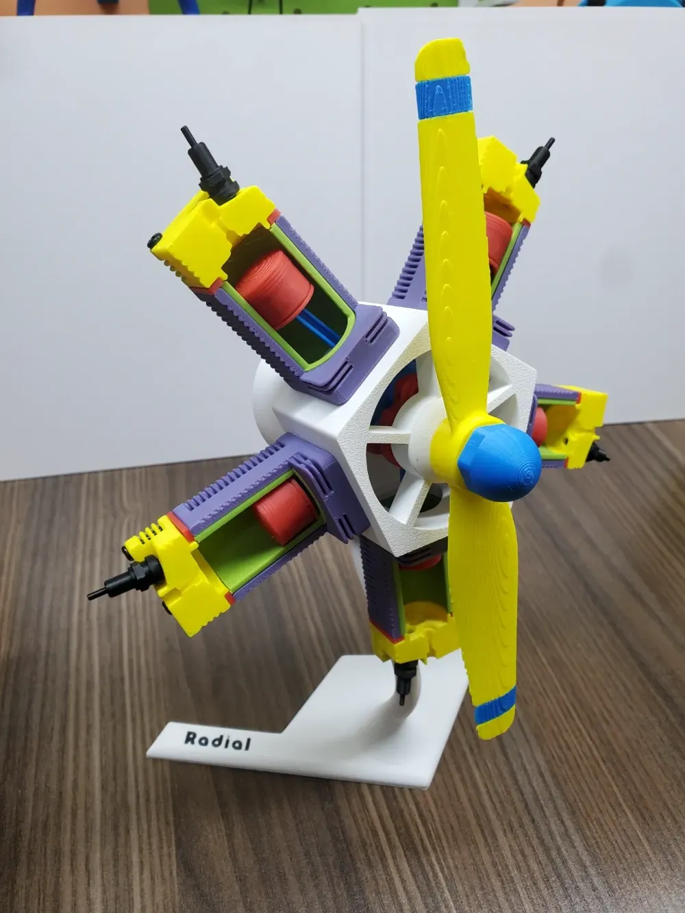 Desktop Radial Engine by PathfinderANT MakerWorld: Download Free 3D Models