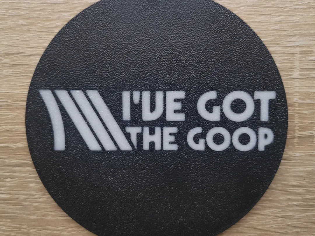 ARC Raiders “I’VE GOT THE GOOP” Coaster - Free 3D Print Model - MakerWorld