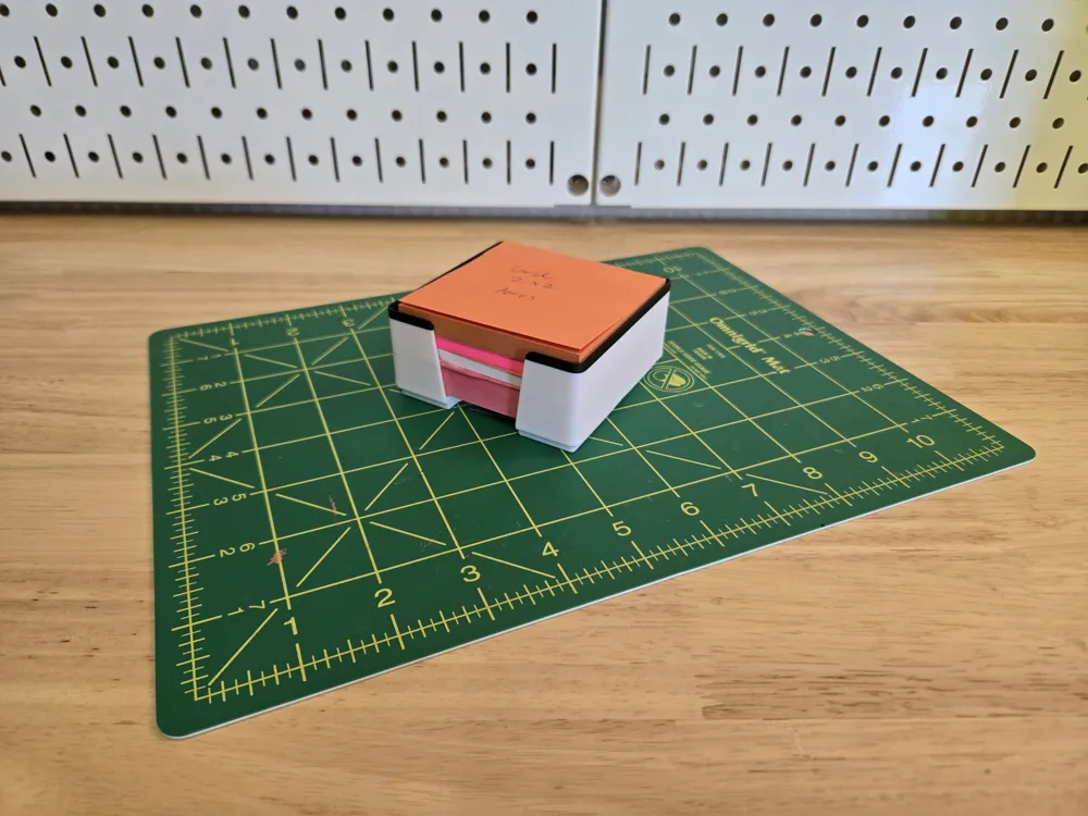 Gridfinity 2x2 Stickey Note Holder by Lee_337 MakerWorld: Download Free ...