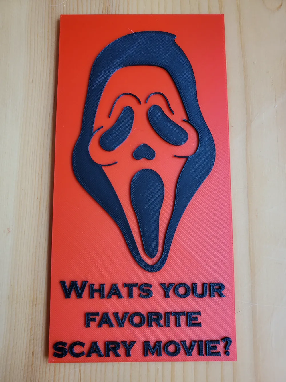 Ghostface sign by Ahkikiw MakerWorld: Download Free 3D Models