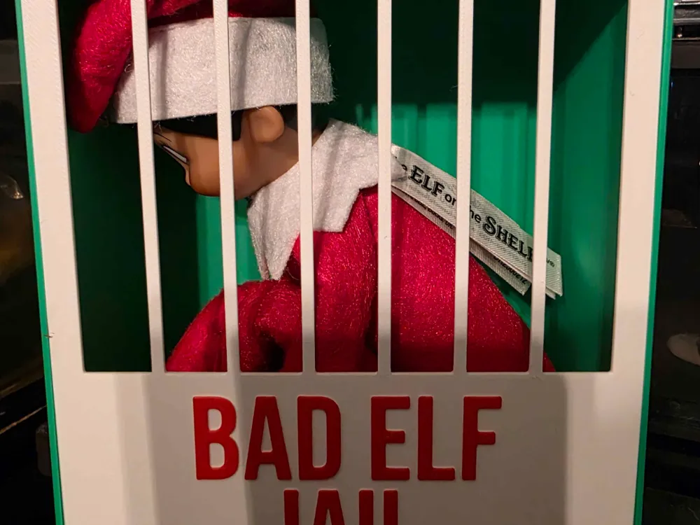 Elf Jail for Troubled Elves - Free 3D Print Model - MakerWorld