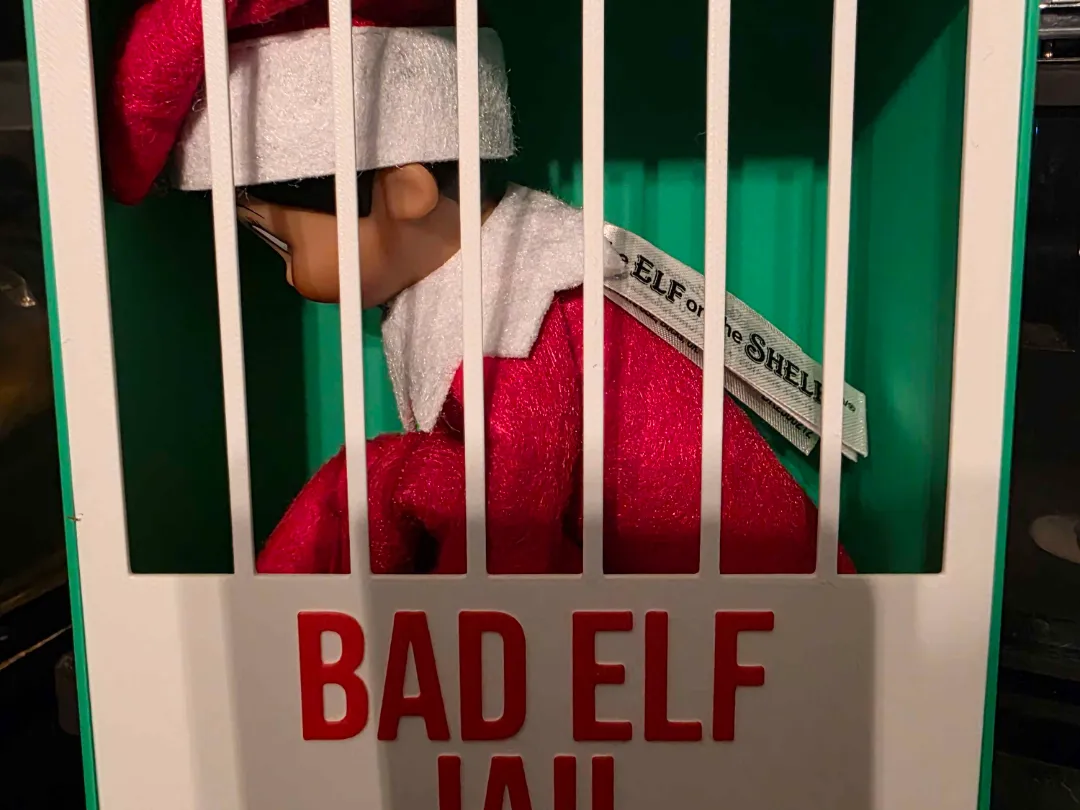 Elf Jail for Troubled Elves by CURS3D MakerWorld: Download Free 3D Models