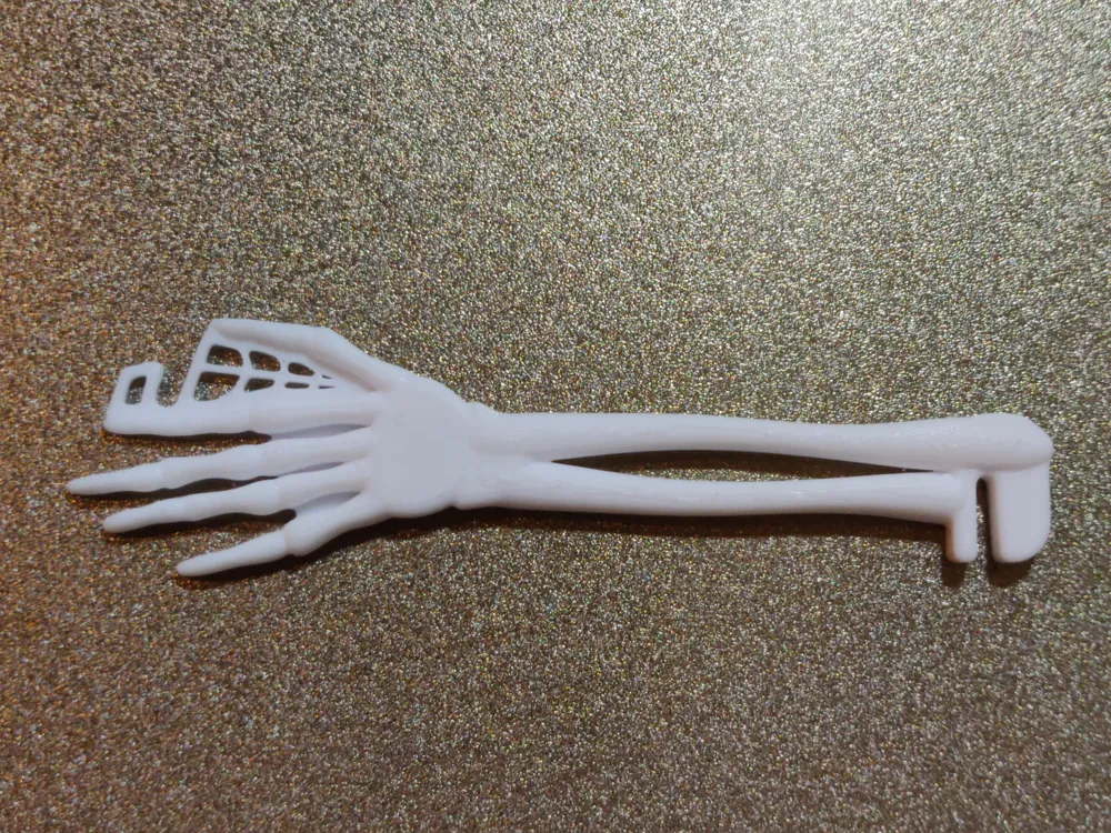 Skeleton Door holder Bambulab P1S P1P X1C by xsynaticc - MakerWorld
