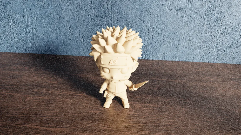 Chibi Naruto - Free 3D Print Model - MakerWorld