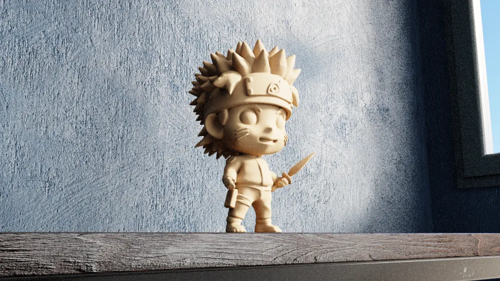Chibi Naruto - Free 3D Print Model - MakerWorld