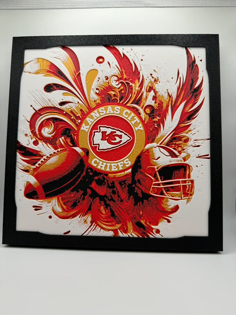 Kansas City Chiefs - NFL Hueforge by Canadian Gamer - MakerWorld