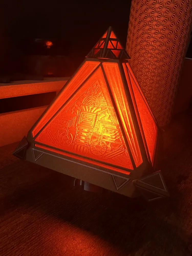 Sith Holocron Lamp - Free 3D Print Model - MakerWorld