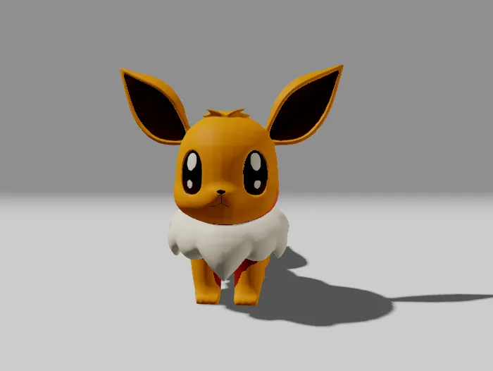 Pokemon eevee model figuire FREE TO SELL by Liamprints3d - MakerWorld