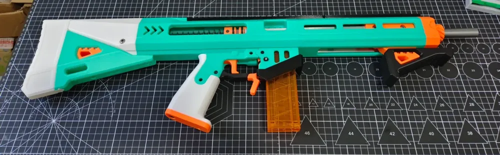 NERF Alchemist Soft Dart Blaster/Alchemist Remixed by Fiddesticks丶 MakerWorld: Download Free 3D ...