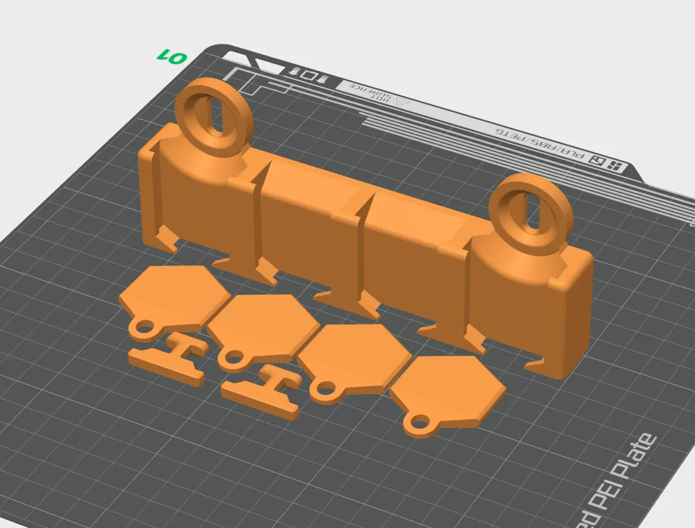 IKEA Skadis Key Holder / Organizer by DisplayWorks 3D MakerWorld ...