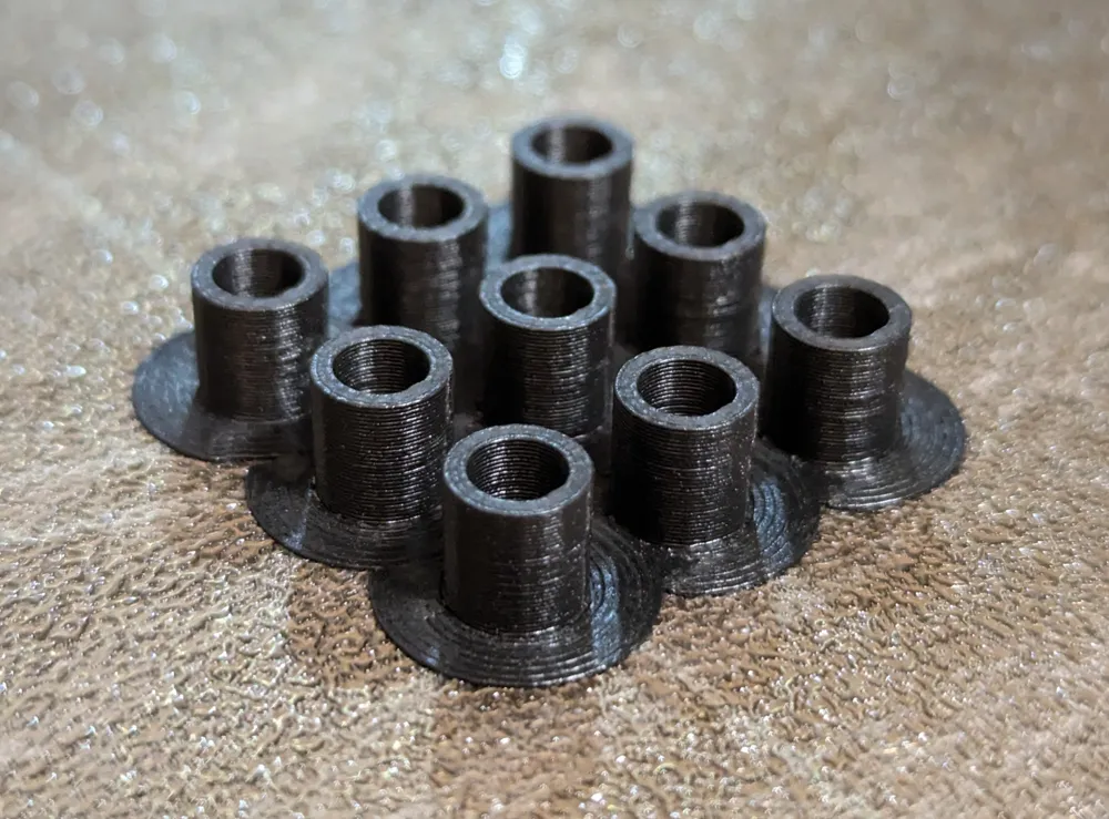 set of 9 tiny m4 washers, 6mm tall by jj - MakerWorld