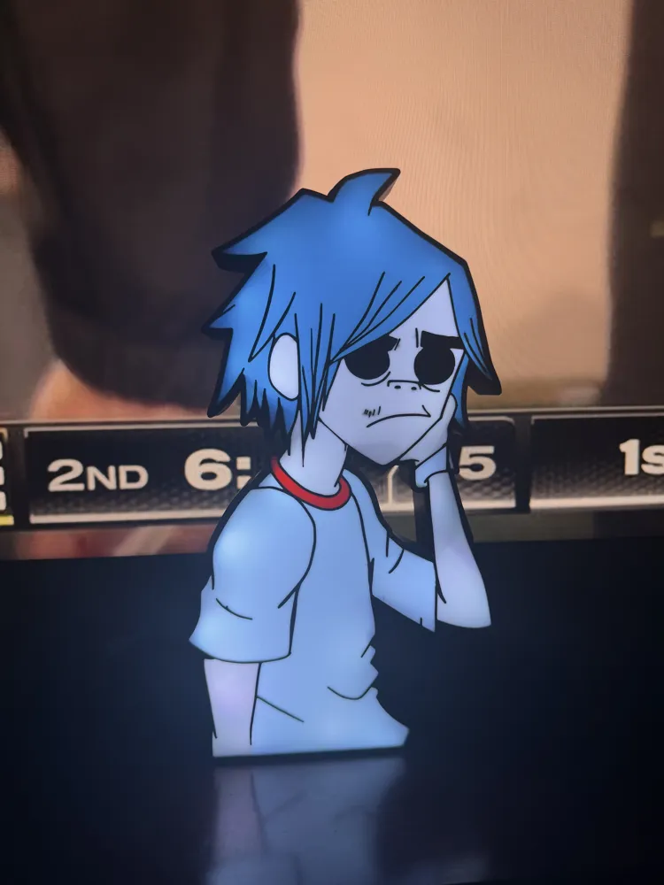 Gorillaz 2D - Free 3D Print Model - MakerWorld