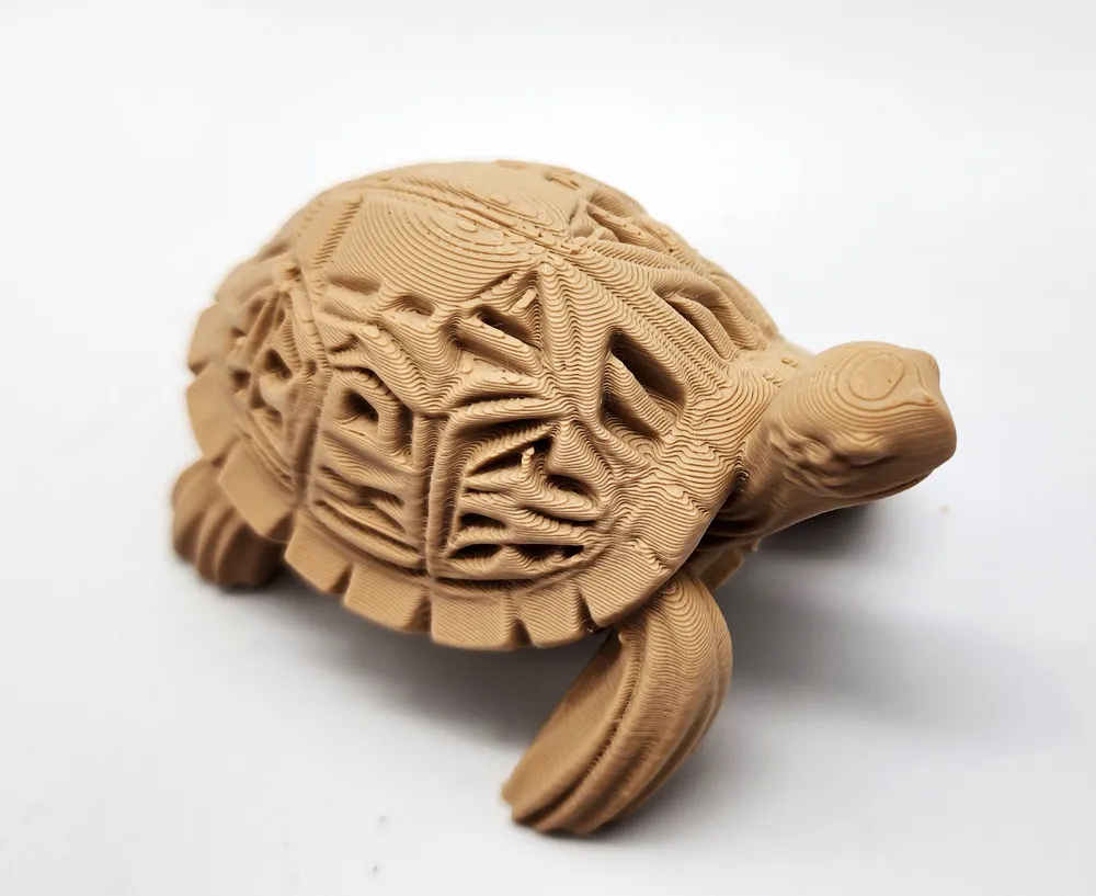 Wood-Carved Tortoise by Triple G Workshop MakerWorld: Download Free 3D ...