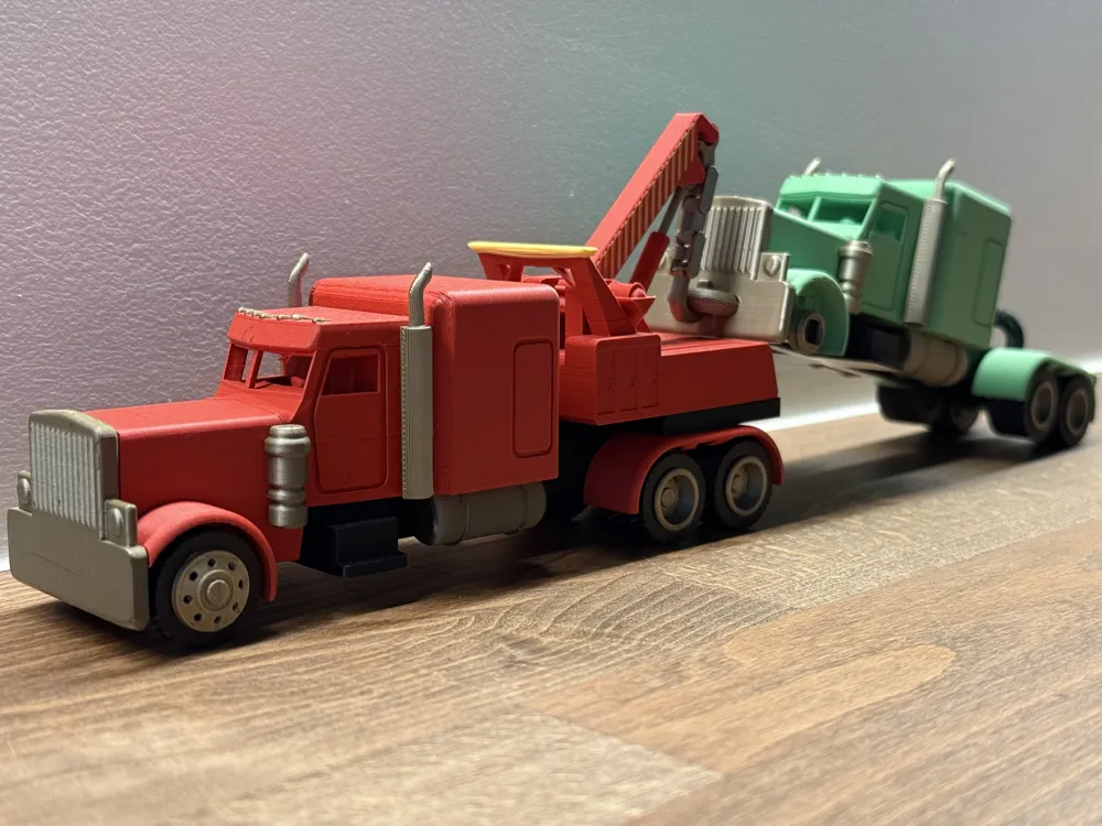 Heavy wrecker tow truck snap-on upgrade - Free 3D Print Model - MakerWorld