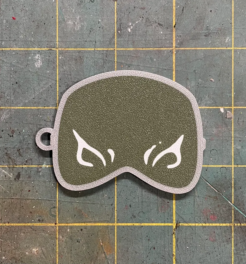 Star Wars Kanan Jarrus Mask Keychain by sionnachstudios - MakerWorld