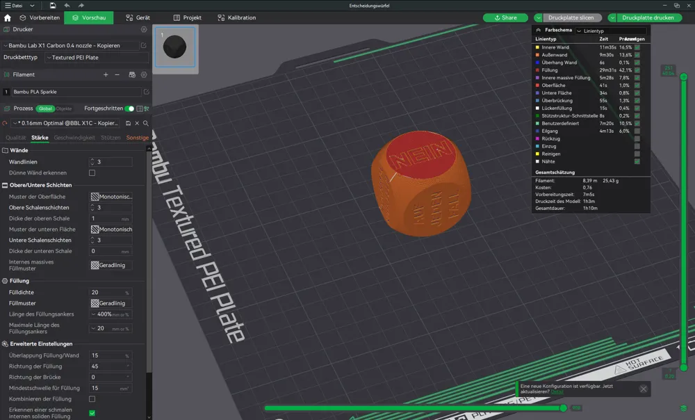 decision dice / Entscheidungswürfel by noahhee MakerWorld: Download ...