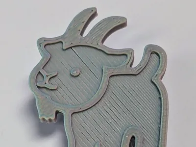 Goat Pin by SMHMakerWorld: Download Free 3D Models