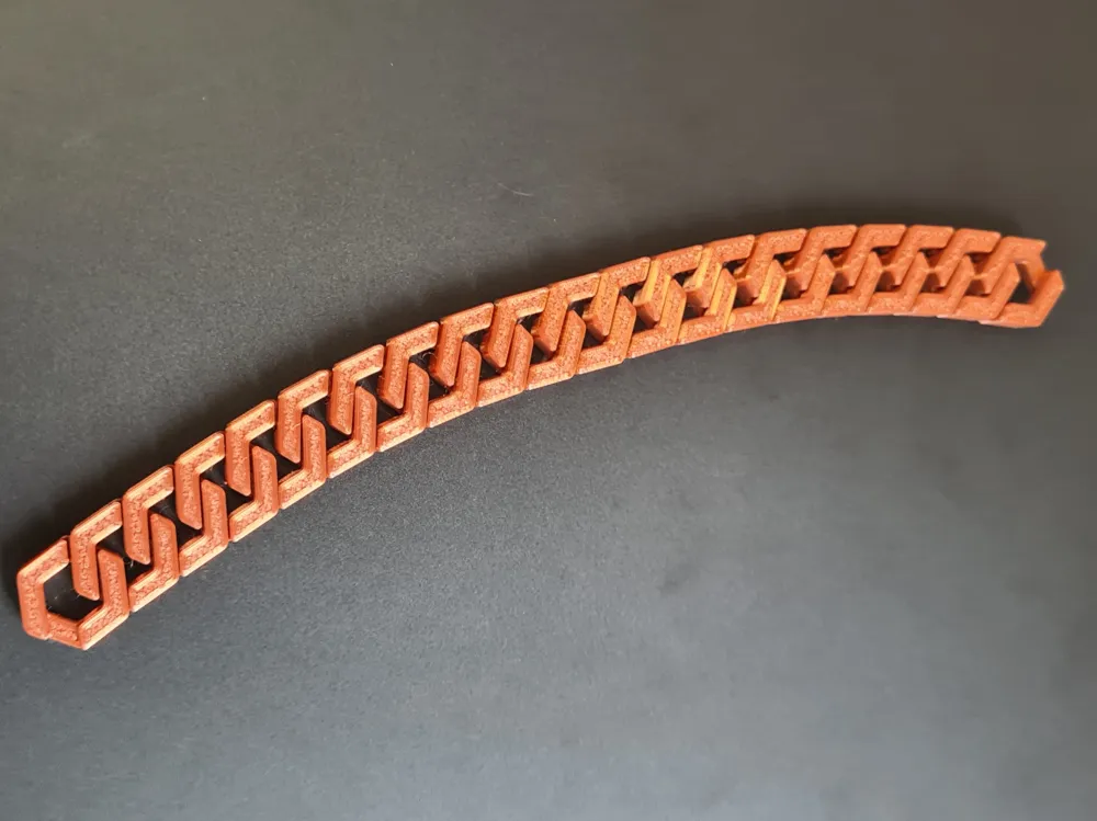 Print In Place Quick Flex Chain by slavik.mis.1984.ve4 - MakerWorld