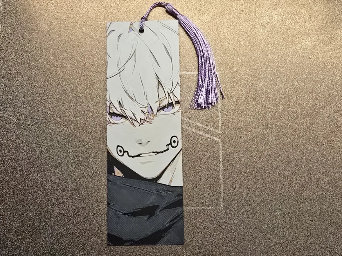 Jujutsu Kaisen Bookmark - Toge Inumaki - Free 3D Print Model - MakerWorld