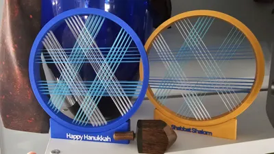 Star of David String Art by Surreal Sonicus Studios MakerWorld ...