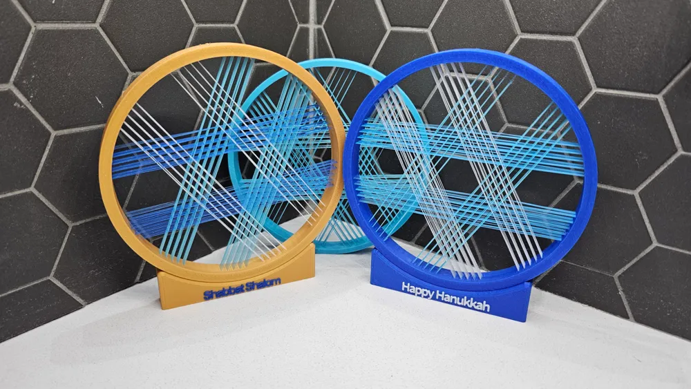 Star of David String Art by Surreal Sonicus Studios MakerWorld ...