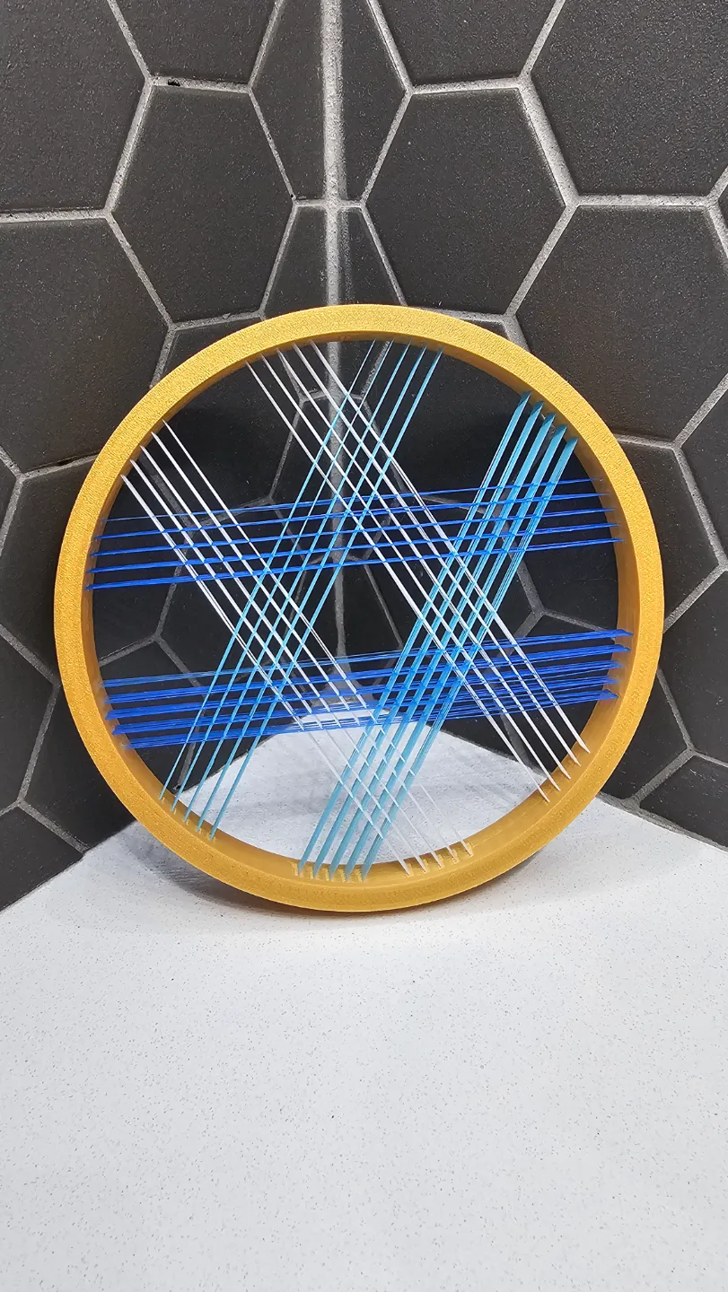 Star of David String Art - Free 3D Print Model - MakerWorld