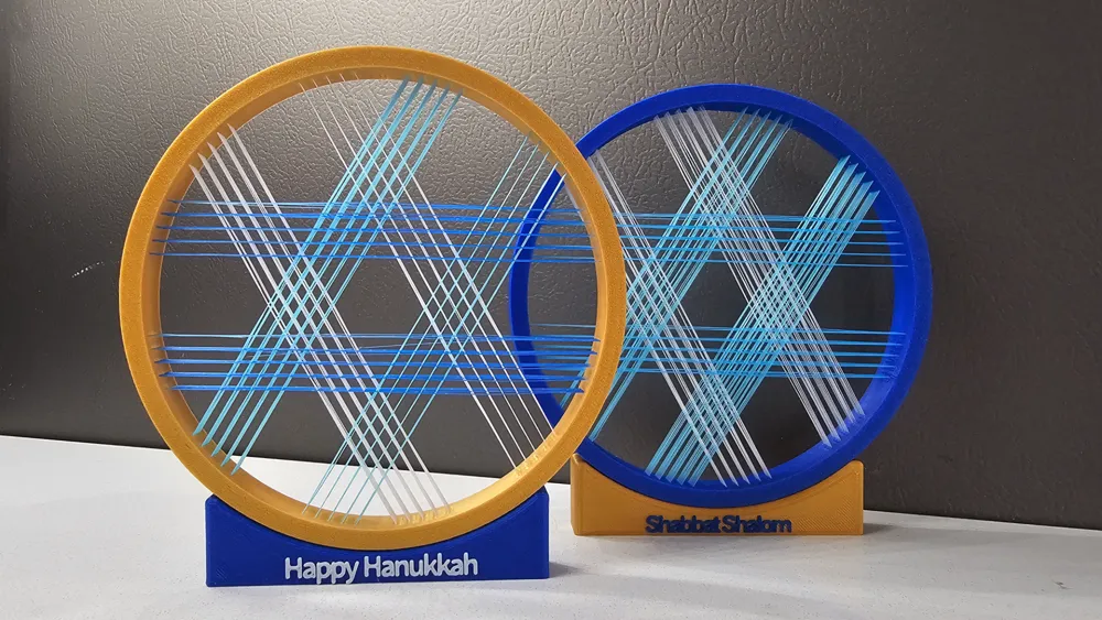 Star of David String Art by Surreal Sonicus Studios MakerWorld ...