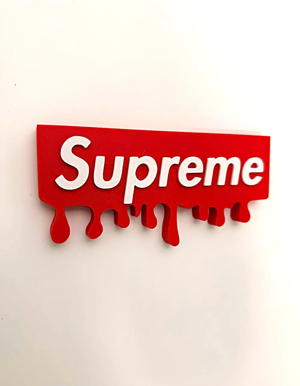 Supreme Logo Sign key hanger by Cipra MakerWorld: Download Free 3D Models